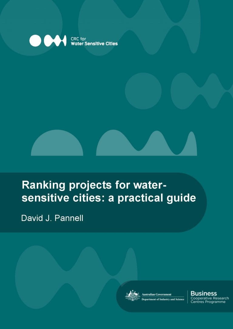 Ranking projects for water sensitive cities: A practical guide - CRC ...