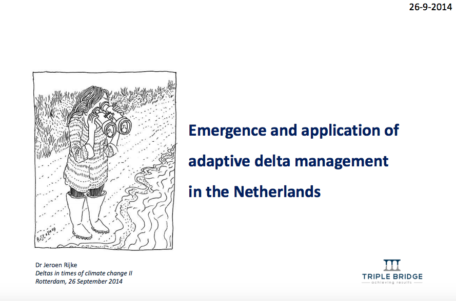 Emergence and application of adaptive delta management in the ...