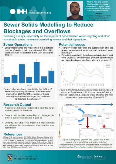Sewer Solids Modelling to Reduce Blockages and Overflows - CRC for ...